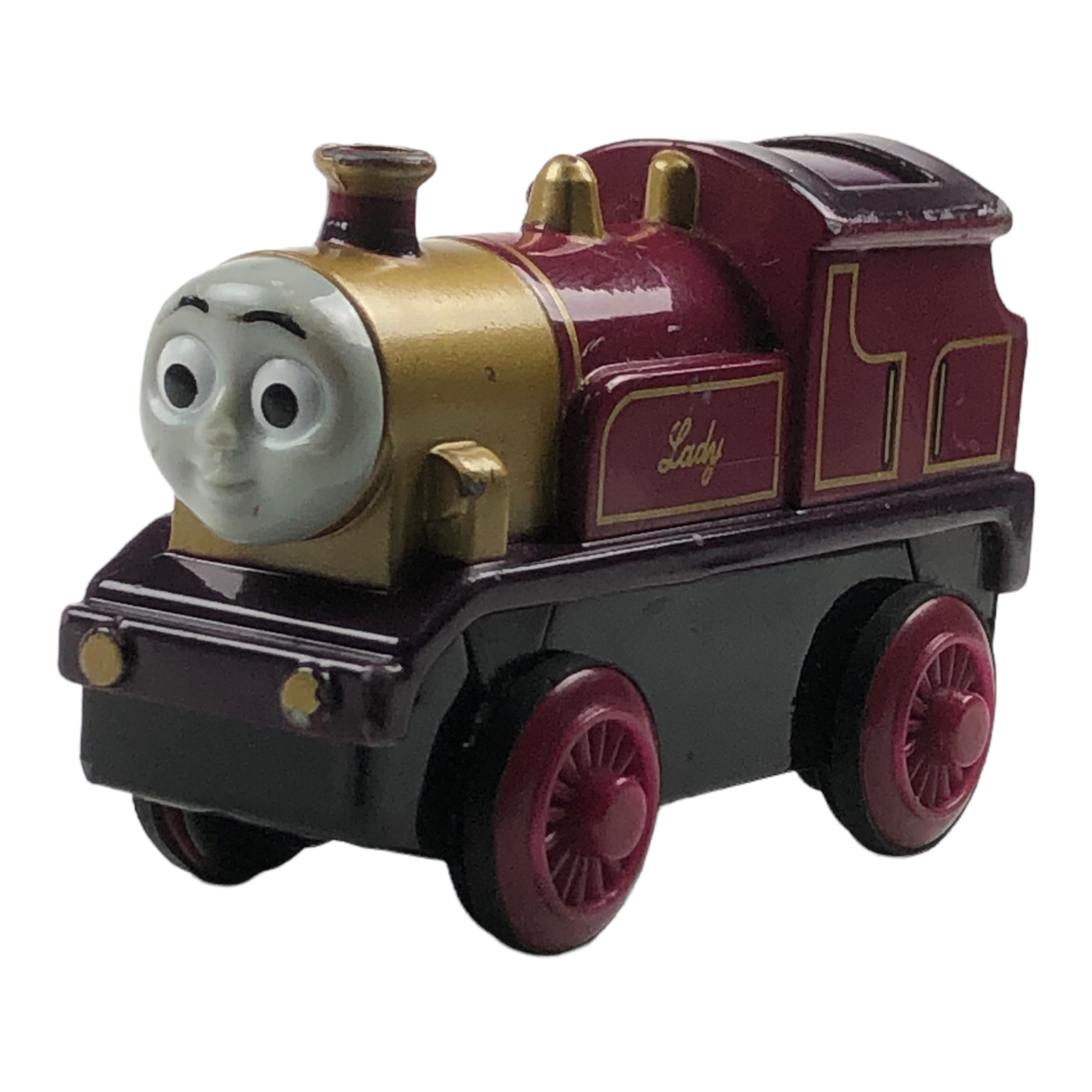 2002 Wooden Railway Battery Operated Lady – Kaikki