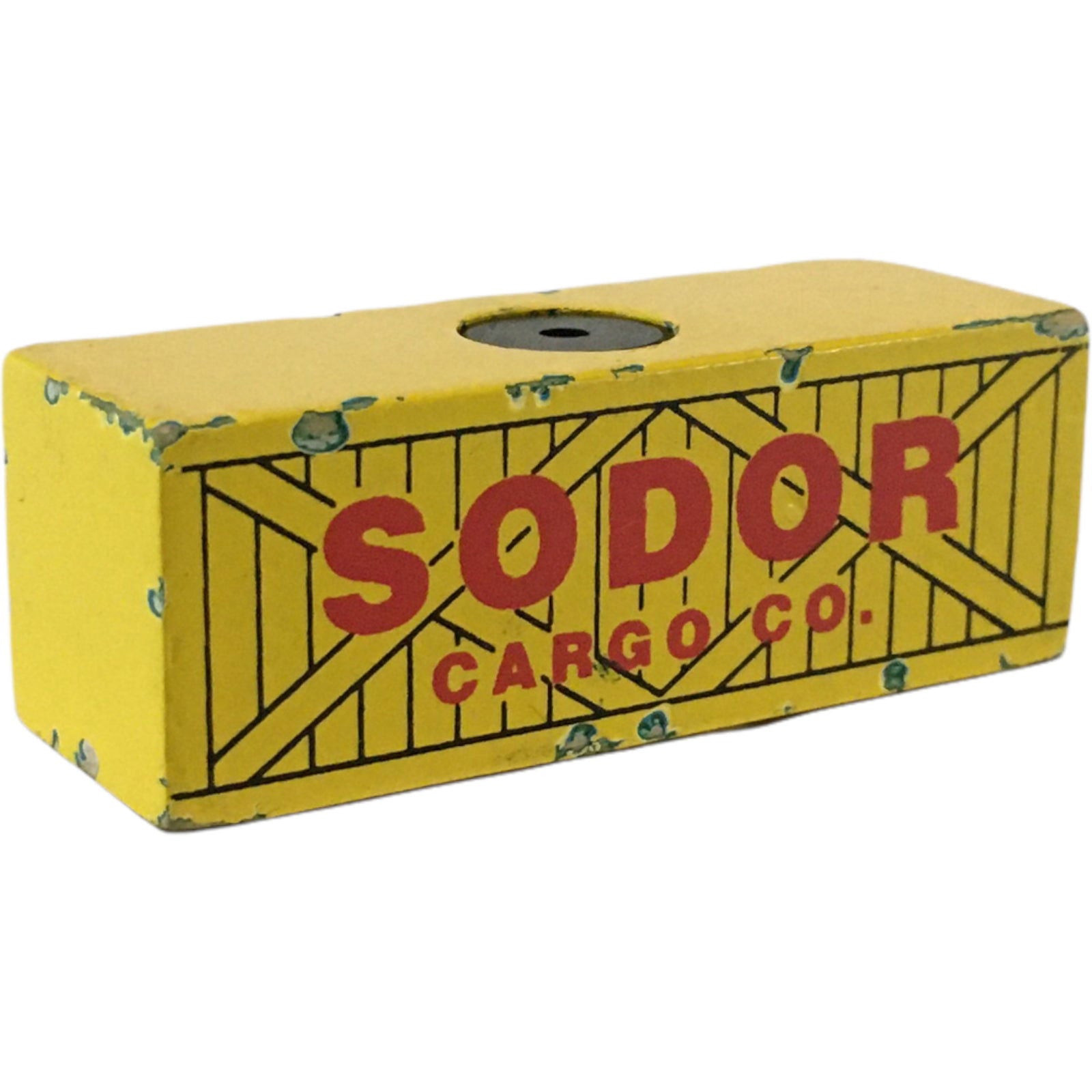 Wooden Railway Yellow Cargo Block – Kaikki